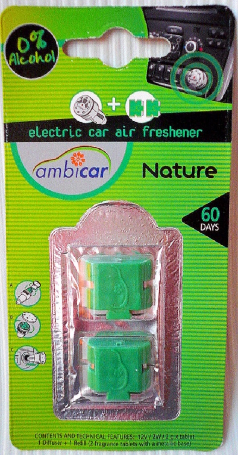 Buy Ambicar - Electric Car Air Freshner/Diffuser - Red Fruits Combo ...