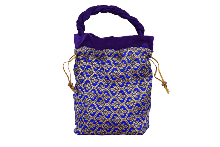 Buy Indian Fashion Handmade Women Drawstring Potli Bags Gift Pouch ...