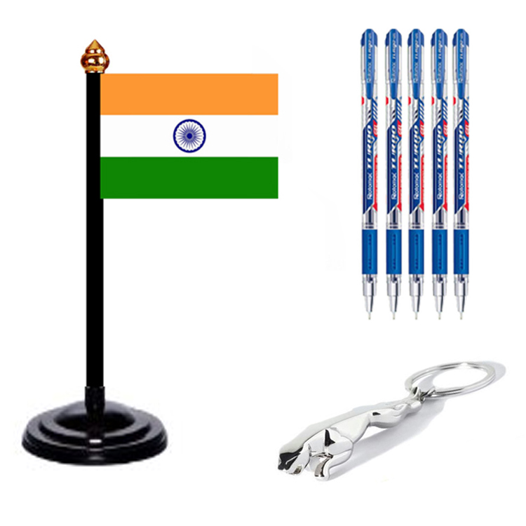 Buy Rotomac Gel pen with Table flag , Key Ring Online @ ₹229 from ShopClues