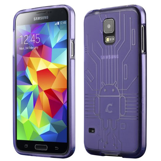 Case for Galaxy S5 Cruzerlite Bugdroid Circuit Case for Samsung Galaxy ...