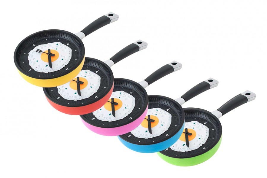 Buy Frying Pan / Fry egg omelet modern wall clock Online @ ₹799 from ...