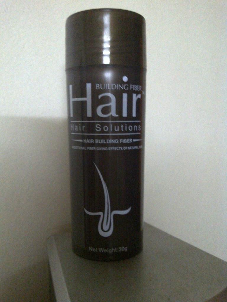HAIR BUILDING FIBERS . BUY ONLY ORIGINAL PRODUCT. SAY NO TO BALDNESS 30 GM