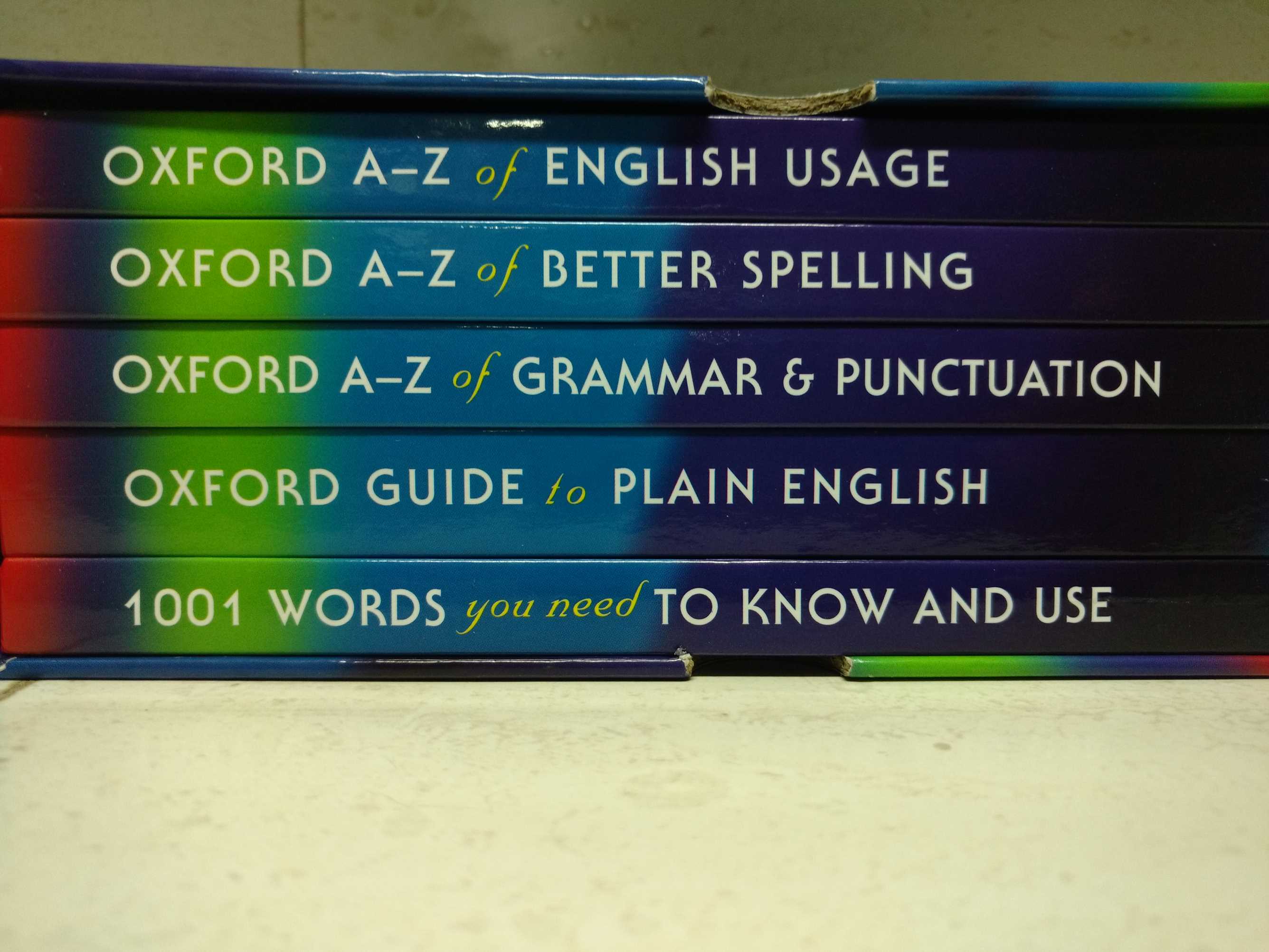 Buy Oxford English Language Reference - A set of 5 books Online @ ₹750 ...