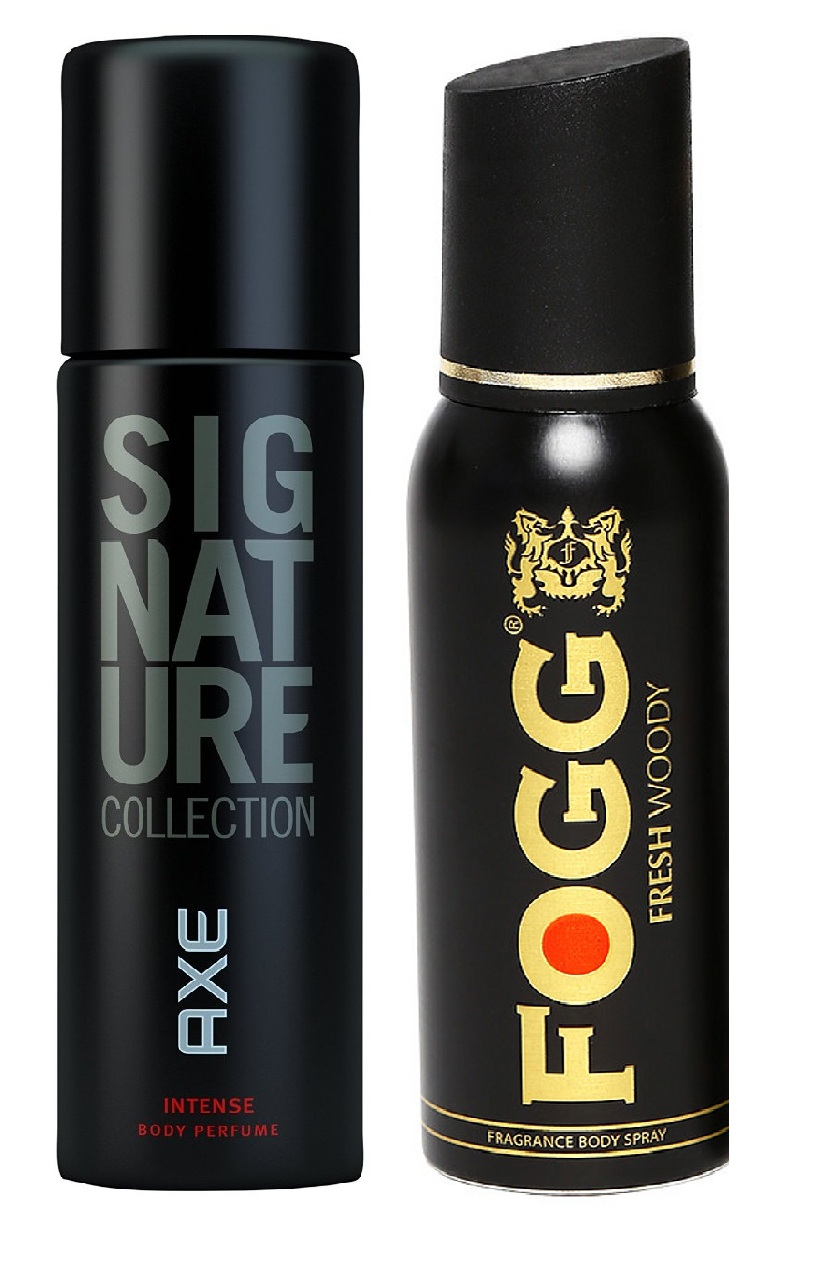 Buy Axe Signature Intense Deo and Fogg Black Woody -ROYAL DEO COMBO ...