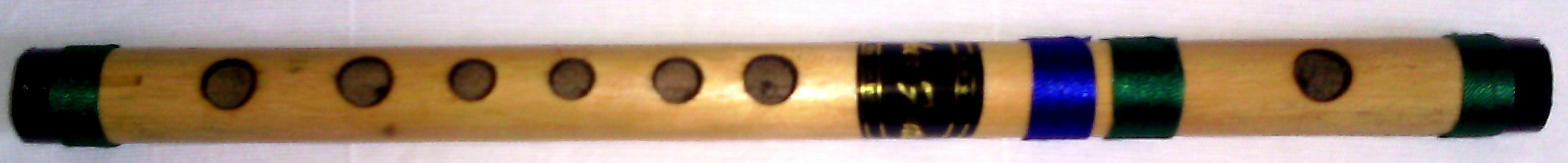 Buy Traverse Flute (Bansuri) (Tonic Hindustani Kali-2, Western D#) cPVC ...