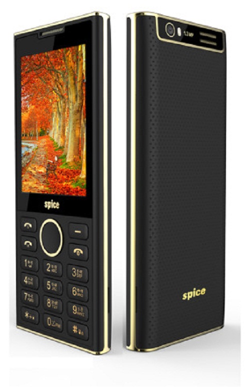 Buy Spice Style 275 Dual Sim - Black Online @ ₹1525 from ShopClues