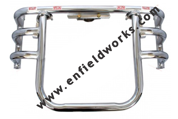 Buy AIRFLY CHROME ENFIELD BULLET CRASH/SAFETY GUARD Online @ ₹1250 from ...