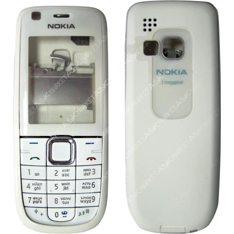 Buy Nokia 3120 Classic Full Housing Body Panel - (White) Online @ ₹285 ...