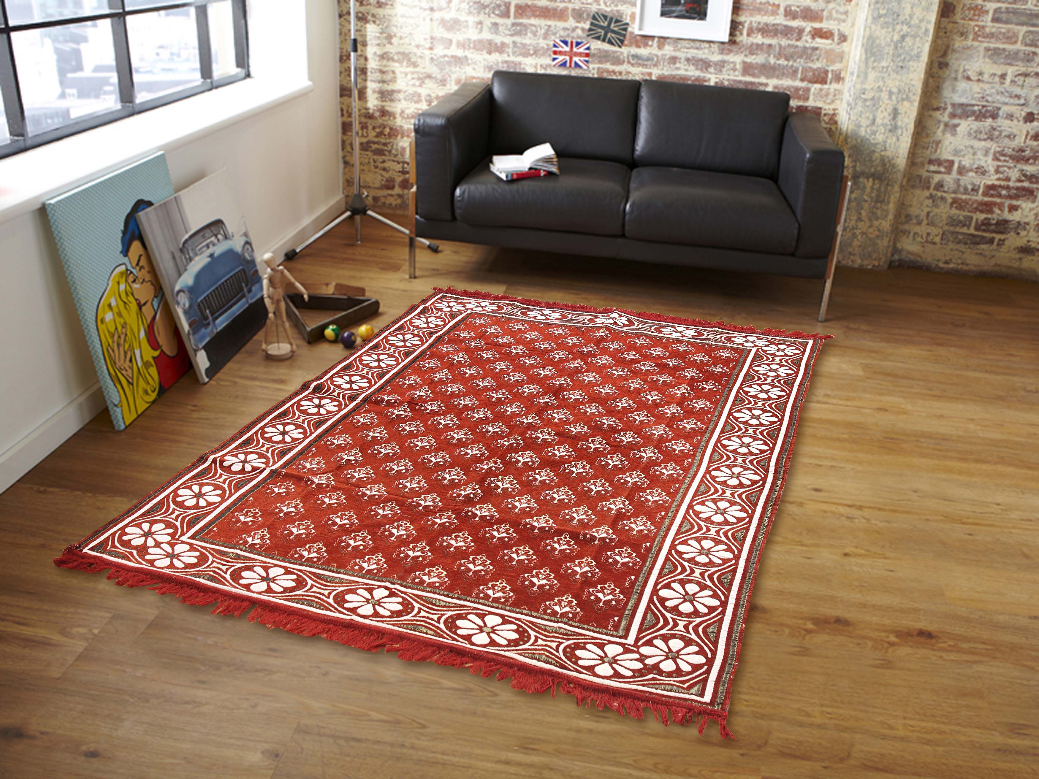 Buy Home Castle Premium Chenille Floor Carpet (SIZE- 6 X 9 Feet ...