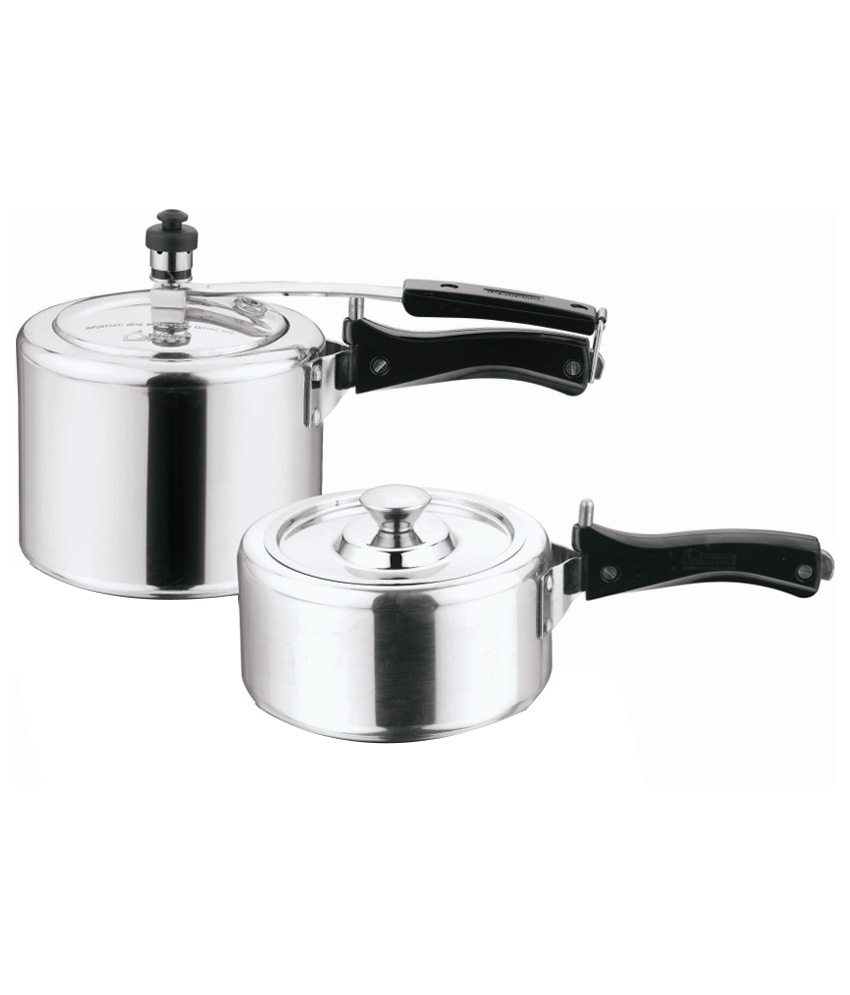 Buy Home Zone Induction Base Pressure Cookers 2L 3 L( Inner Lid) With ...