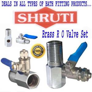 Buy SHRUTI Brass RO Nozzle / Aqua guard Valve Connector for RO / UV ...