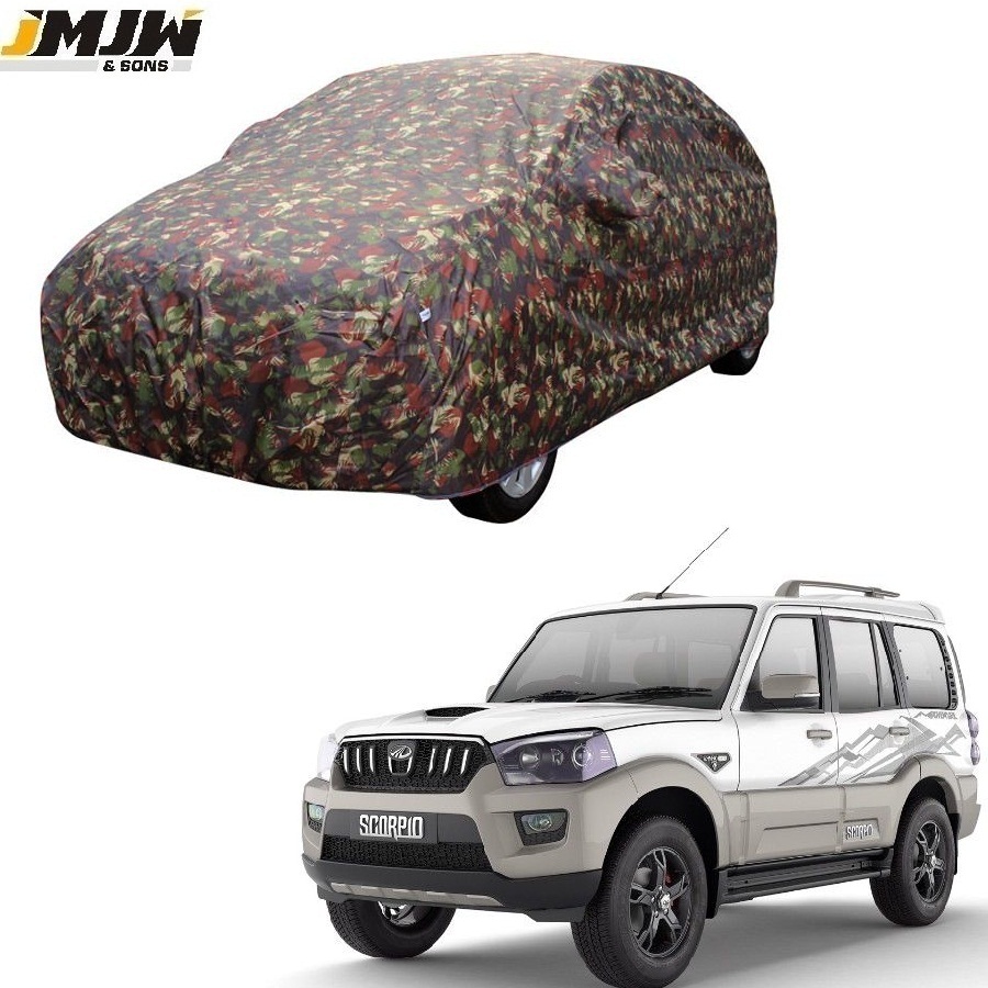 Buy JMJW AND SONS - Heavy Duty Double Stiching Car Body Cover For ...