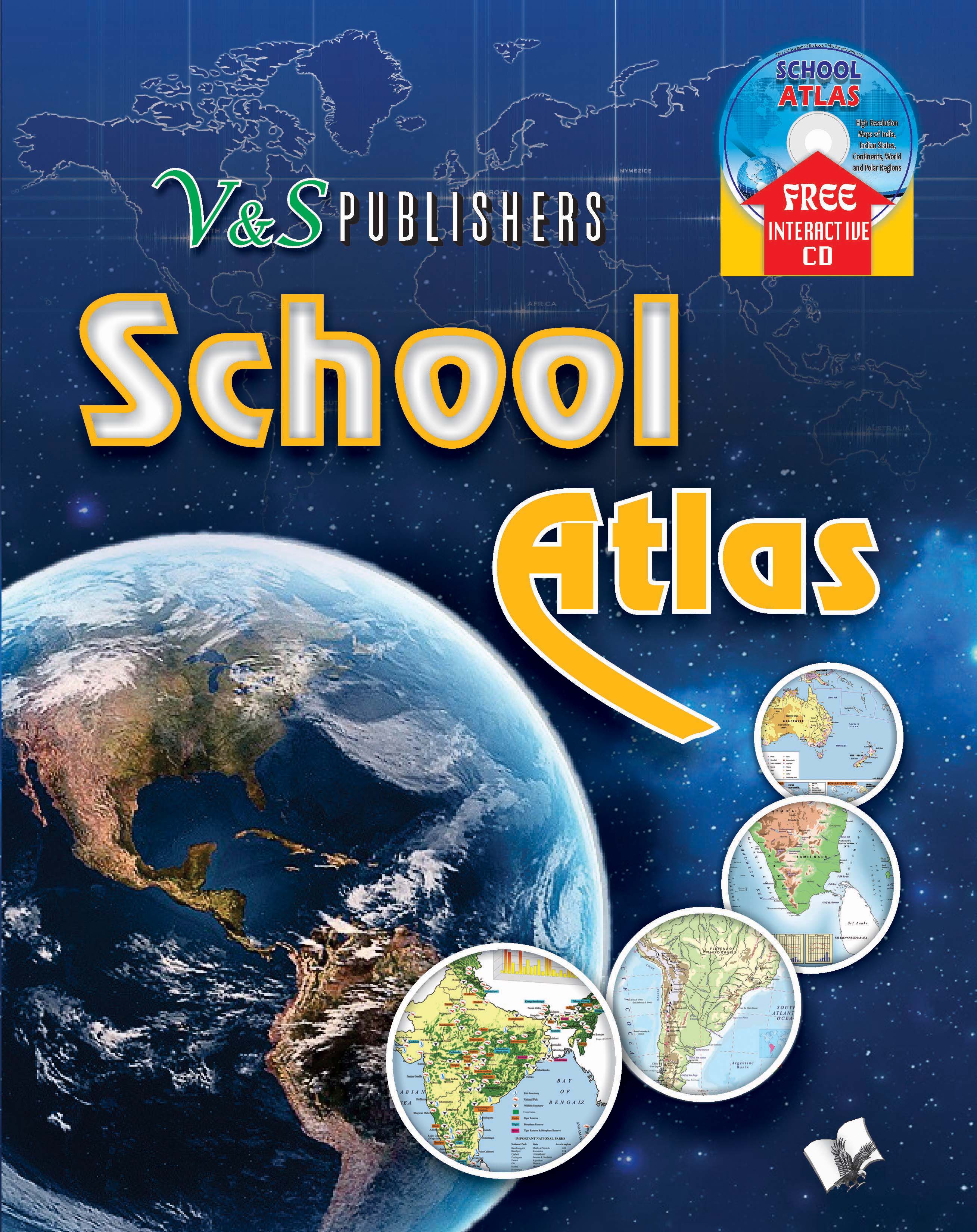 Buy SCHOOL ATLAS (with CD) Online @ ₹293 from ShopClues