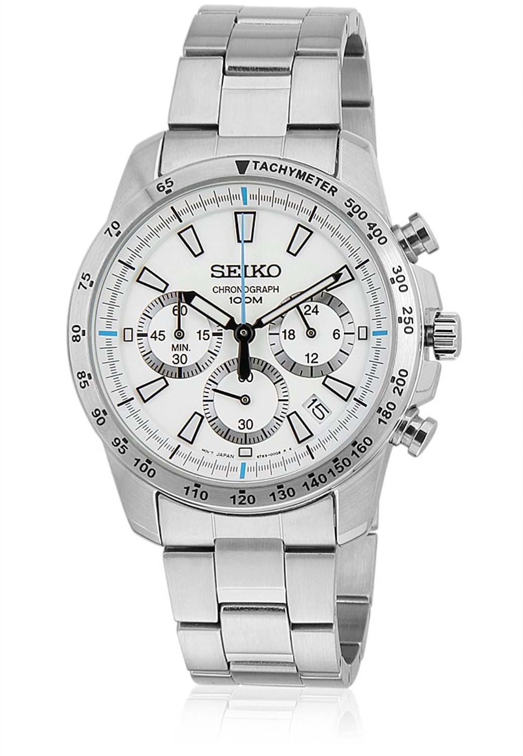 Buy Seiko Quartz White Round Men Watch SSB025P1 Online @ ₹15300 from ShopClues