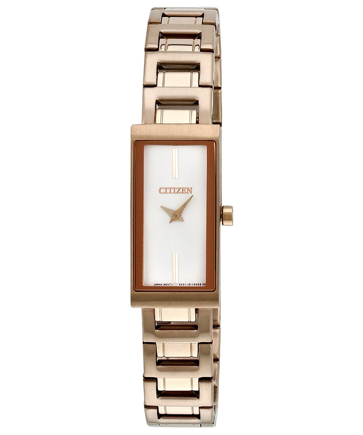 Buy Citizen Quartz Silver Square Women Watch EZ6333-52A Online @ ₹7900 ...