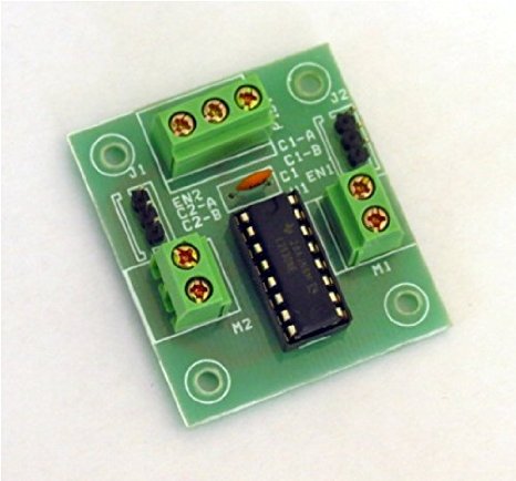 Buy motor driver - L293D Ic Based Dc Motor / Stepper Motor Driver Board ...