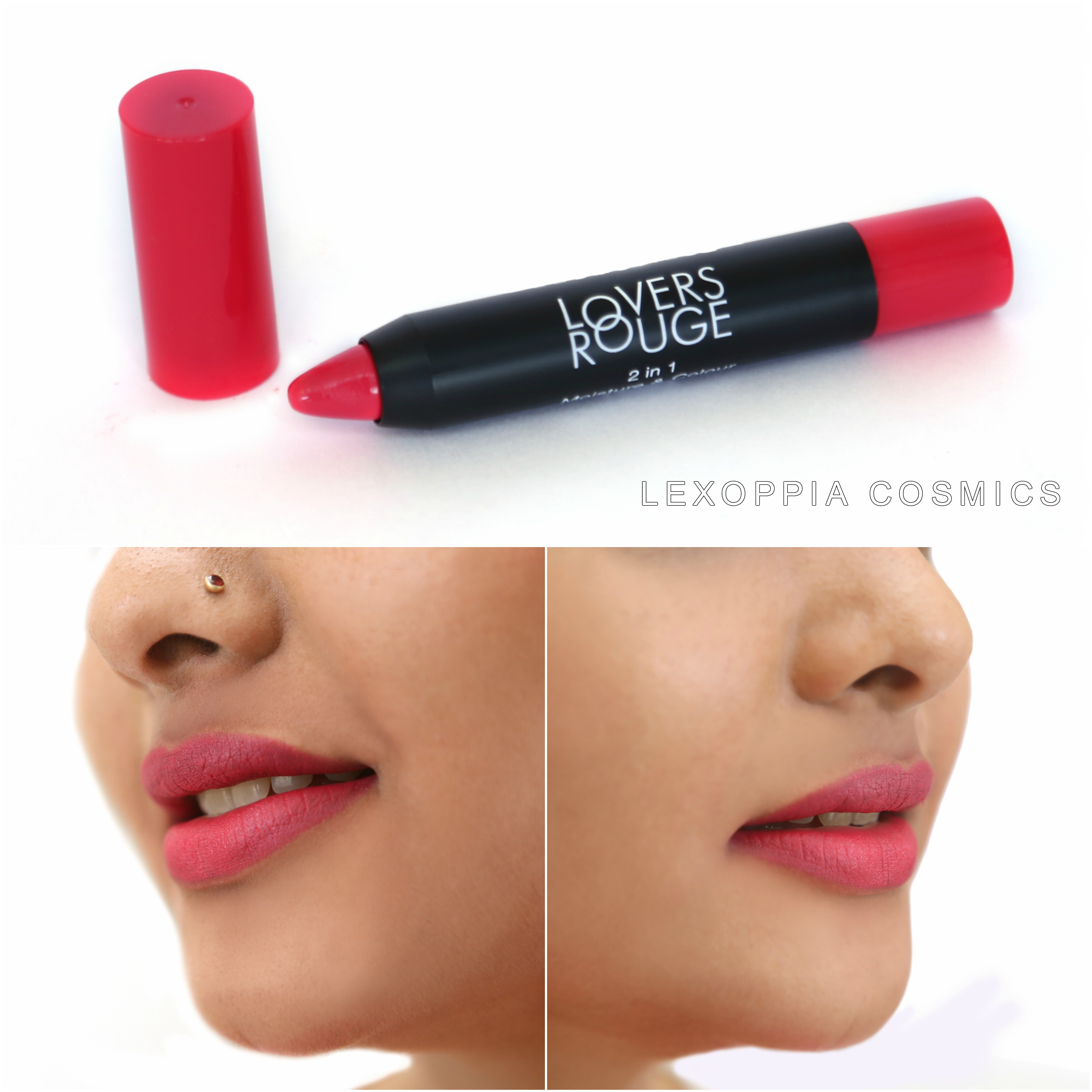 Buy INCOLOR Lovers Rouge 2 in 1 Moisture Colour Lipstick - 610 Online ...
