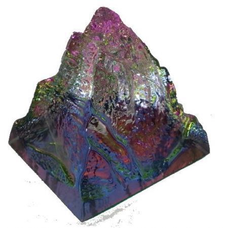 ROCK CRYSTAL GLASS PYRAMID , HEALING CRYSTAL, FENG SHUI PYRAMIDS