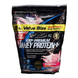 Buy Muscletech Premium Whey Protein +, 5 Lb Strawberry Online @ ₹5438 ...