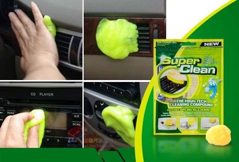 Buy Super Clean Slimy Gel - Cleaning Sticky Jelly Compound Online ...