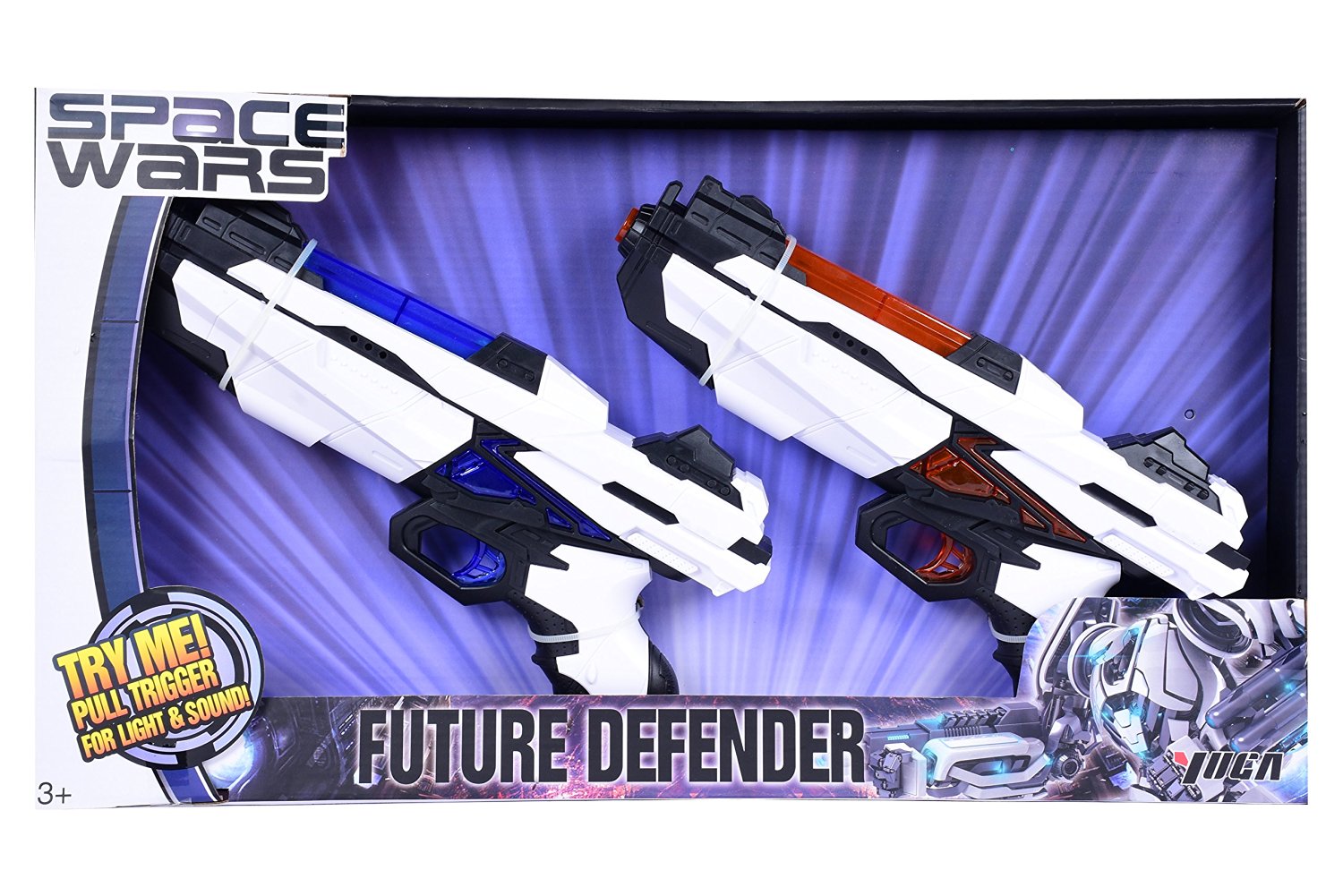Buy Space Wars Series Planet Of Toys Space Weapon Set 2 Guns 28Cms ...