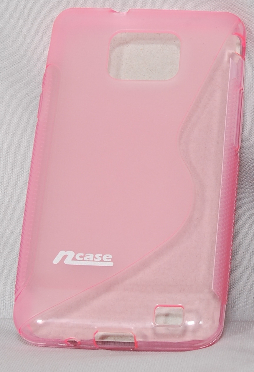nCase Back Cover PFBC-8482PI for Samsung Galaxy S2 Plus i9105 (Pink)