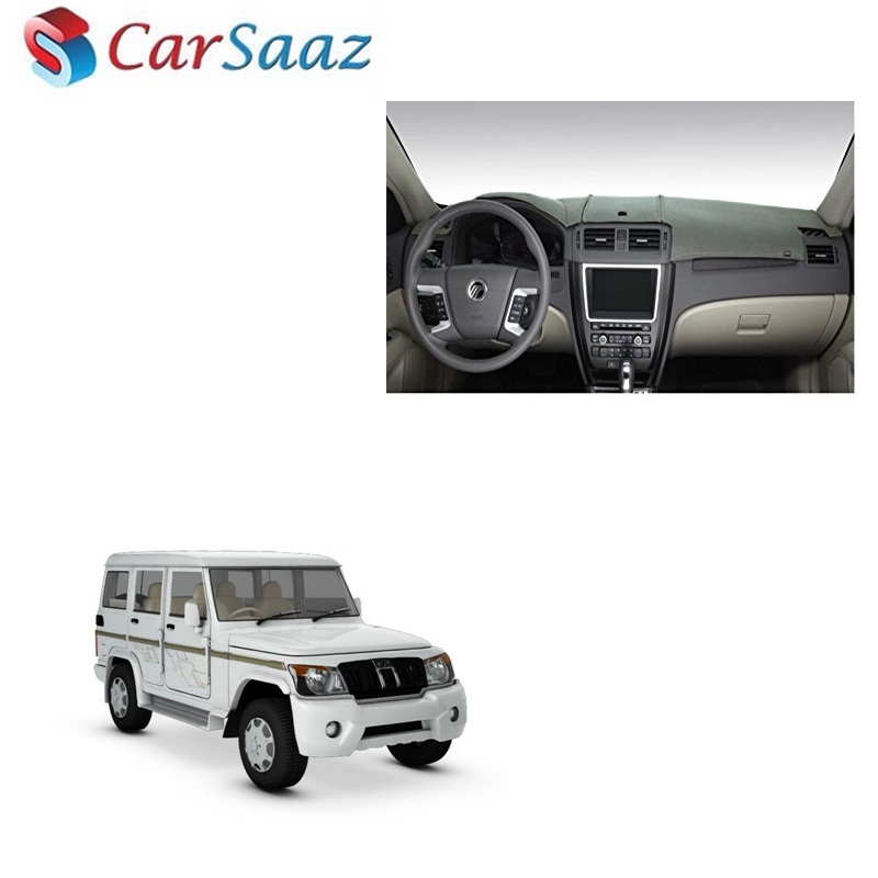 Buy Dashboard Cover For MAHINDRA BOLERO OLD GREY COLOR - By CARSAAZ ...