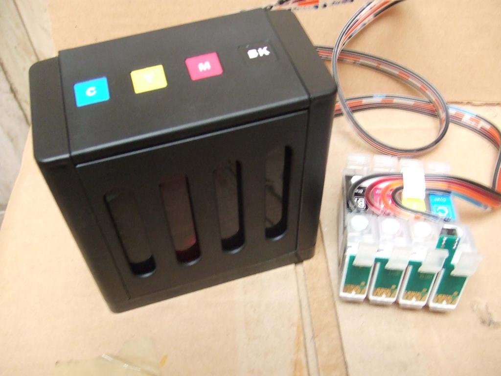 Prefilled CISS (Continuous Ink Supply System) for 73N series of Epson ...