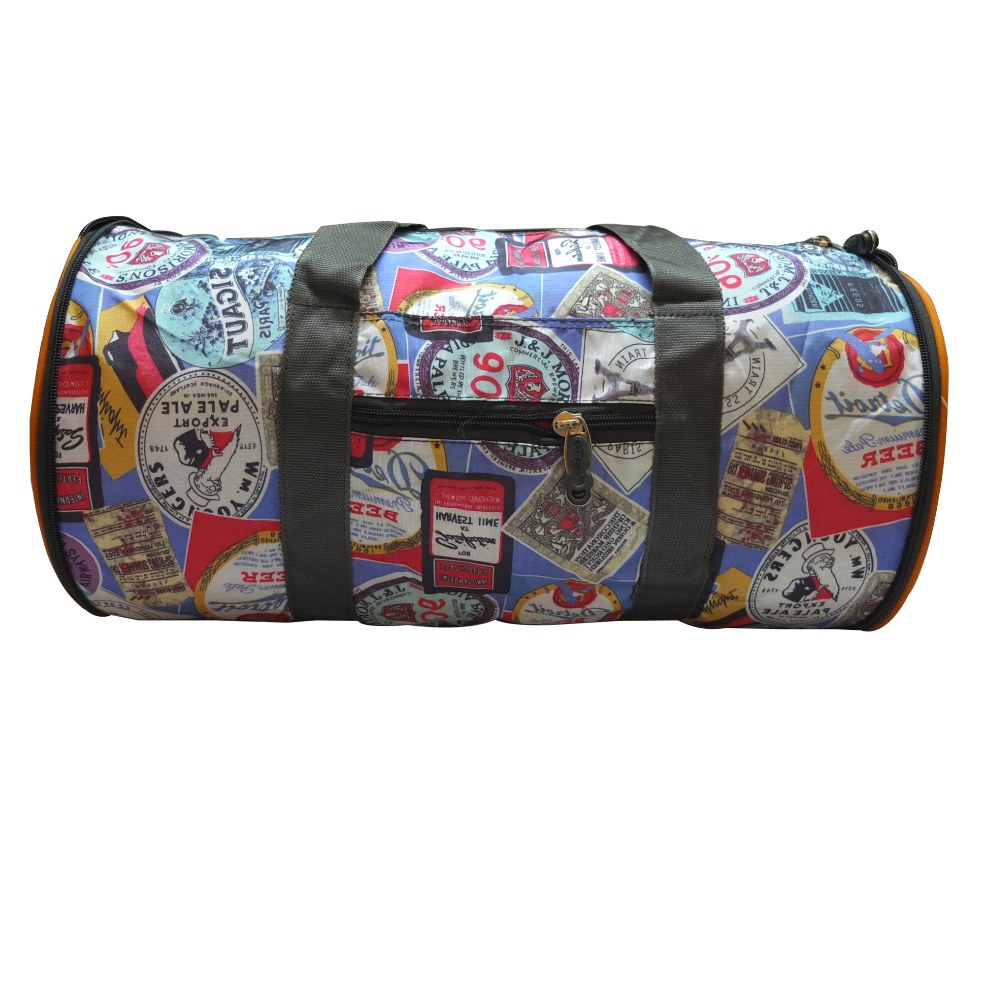 Buy Donex 20 L Printed foldable polyester Gym/Travel Bag Multicolor ...