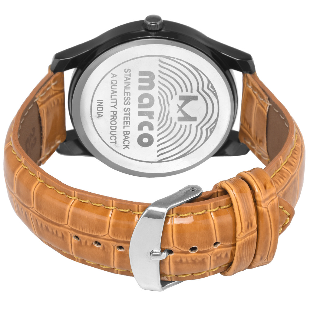 Buy MARCO Red Analog Watch for Men Online @ ₹399 from ShopClues