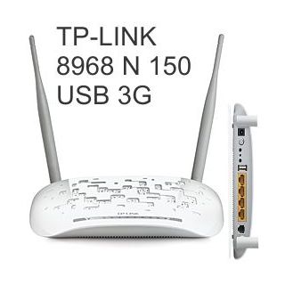 Tp Link Td 8968 Wireless N Usb Adsl2+ Modem Router