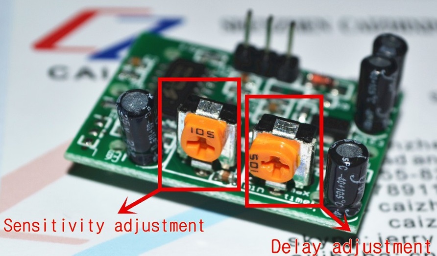 Buy Adjustable Pyroelectric Infrared PIR Motion Sensor Detector Module ...