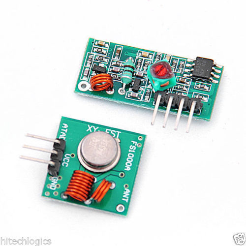 Shop 433Mhz RF Wireless Transmitter and Receiver Module for Arduino ...