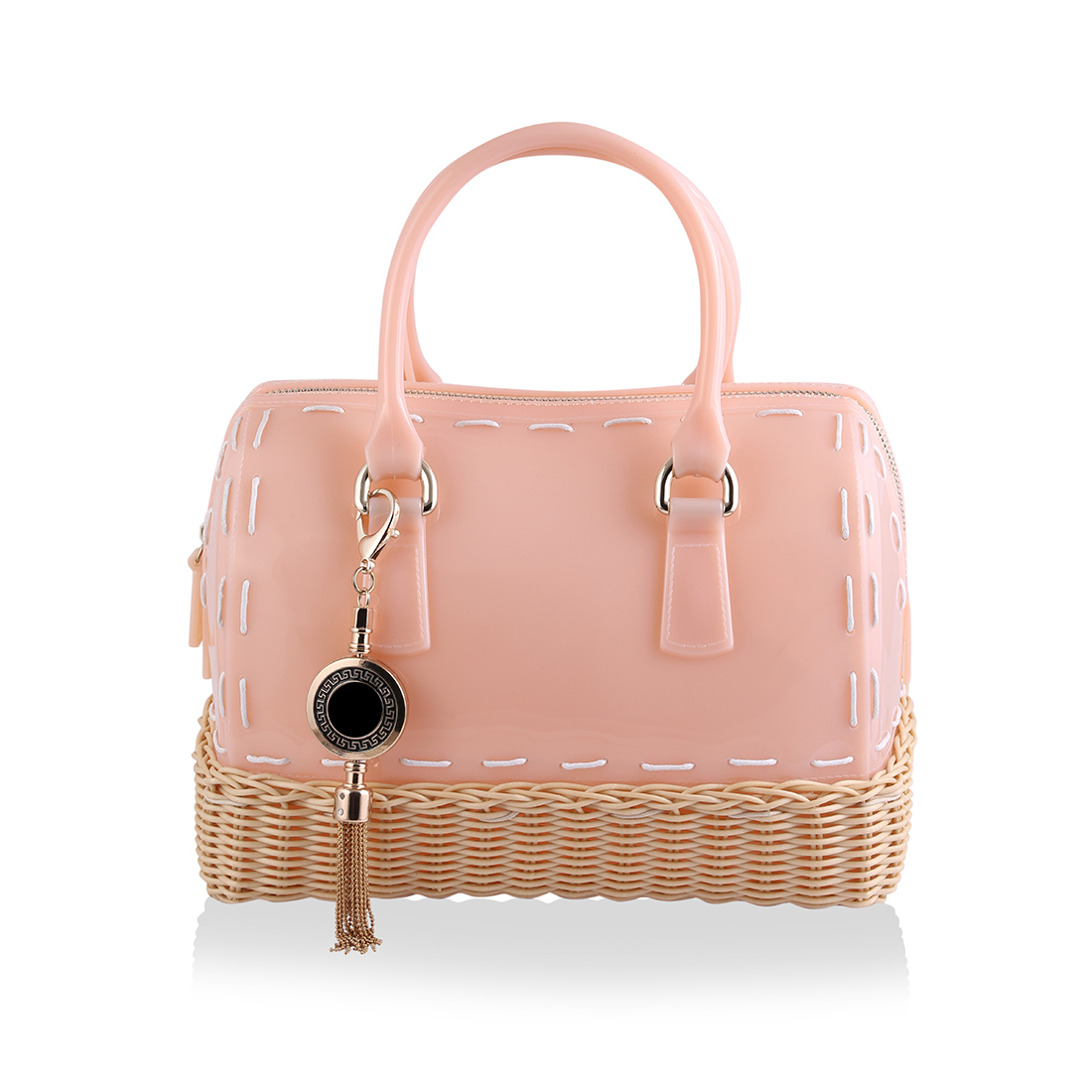 Go India Store Peach color Handbags