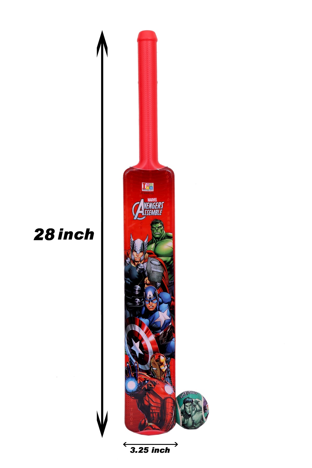 Buy Marvel Avengers Bat Tennis Ball-Big size-Pvc Packing Online @ ₹299 ...