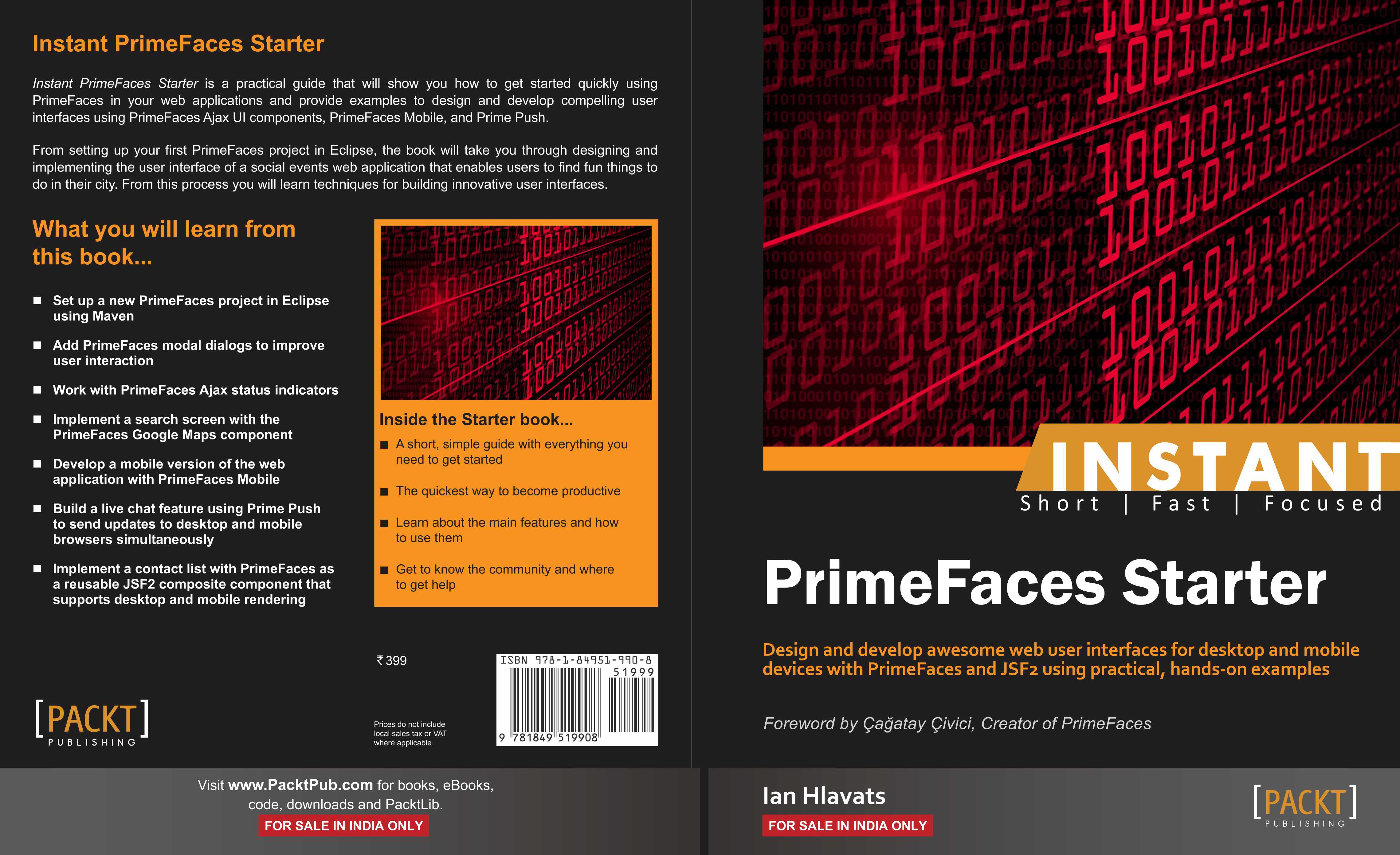 Buy Instant PrimeFaces Starter Online @ ₹399 from ShopClues