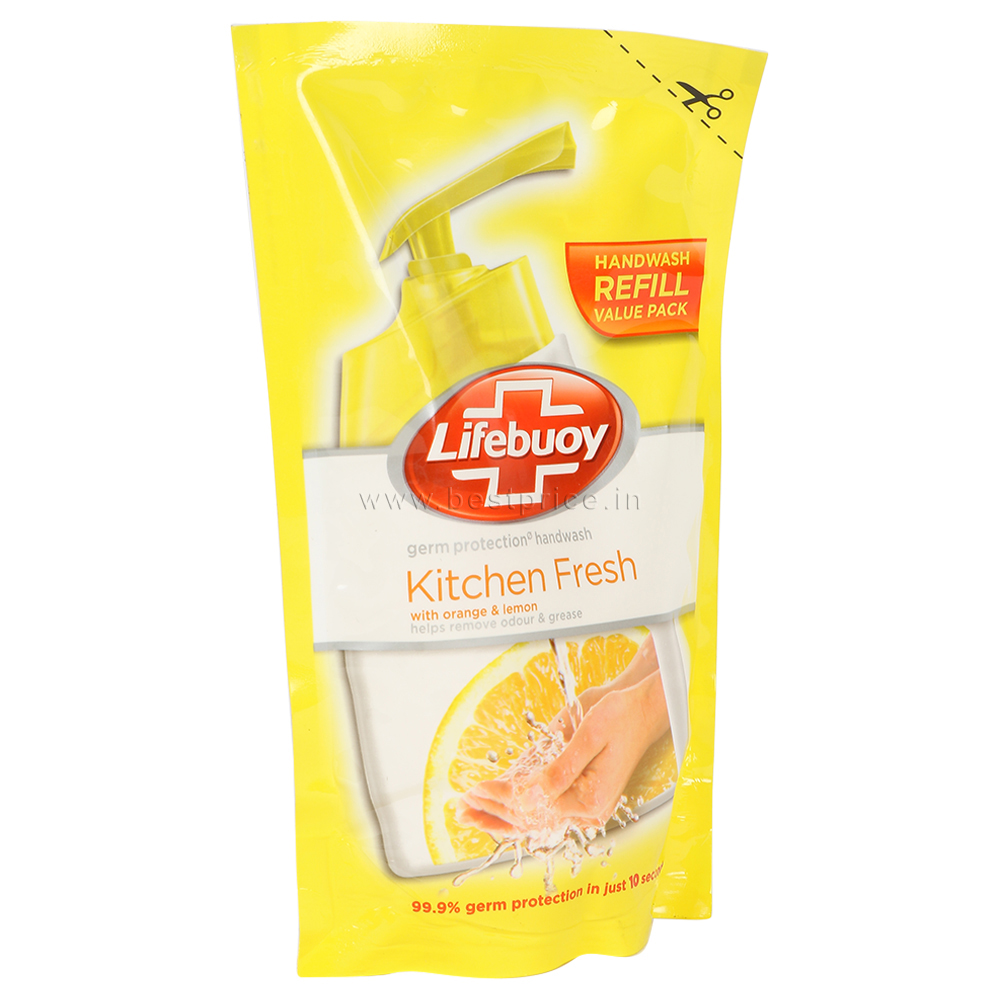 Buy Lifebuoy Handwash Pouch, 185 Ml Online @ ₹33 from ShopClues