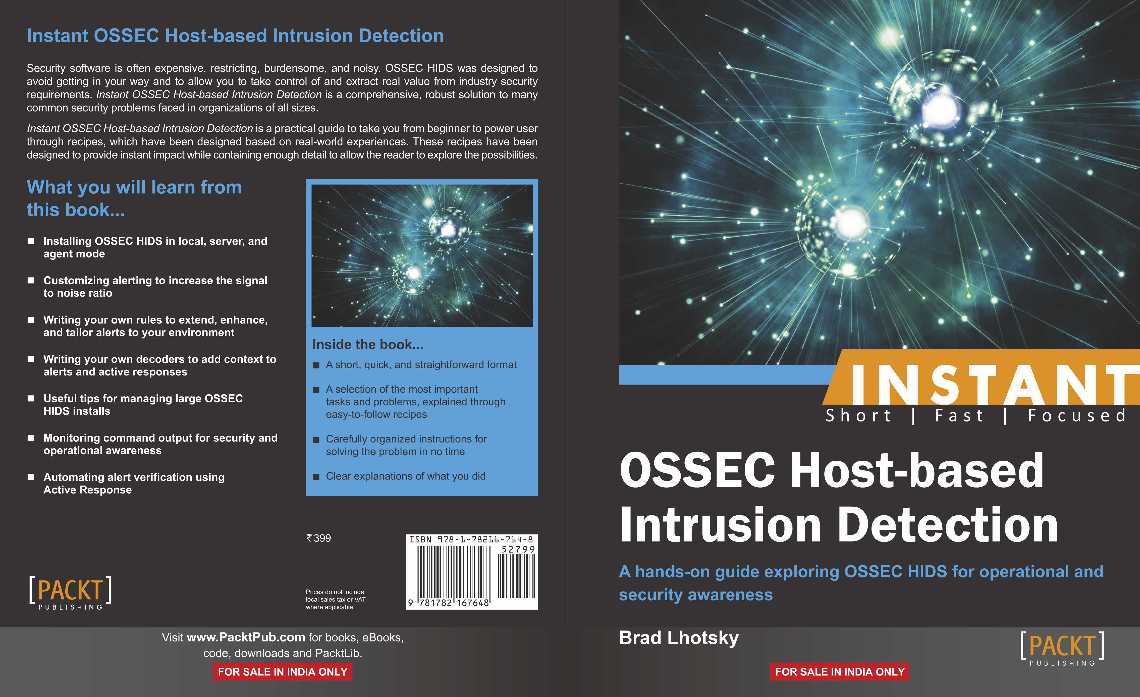 Buy Instant OSSEC Host-based Intrusion Detection System Online @ ₹399 ... Buy Instant OSSEC Host-based Intrusion Detection System Online @ ₹399 ...