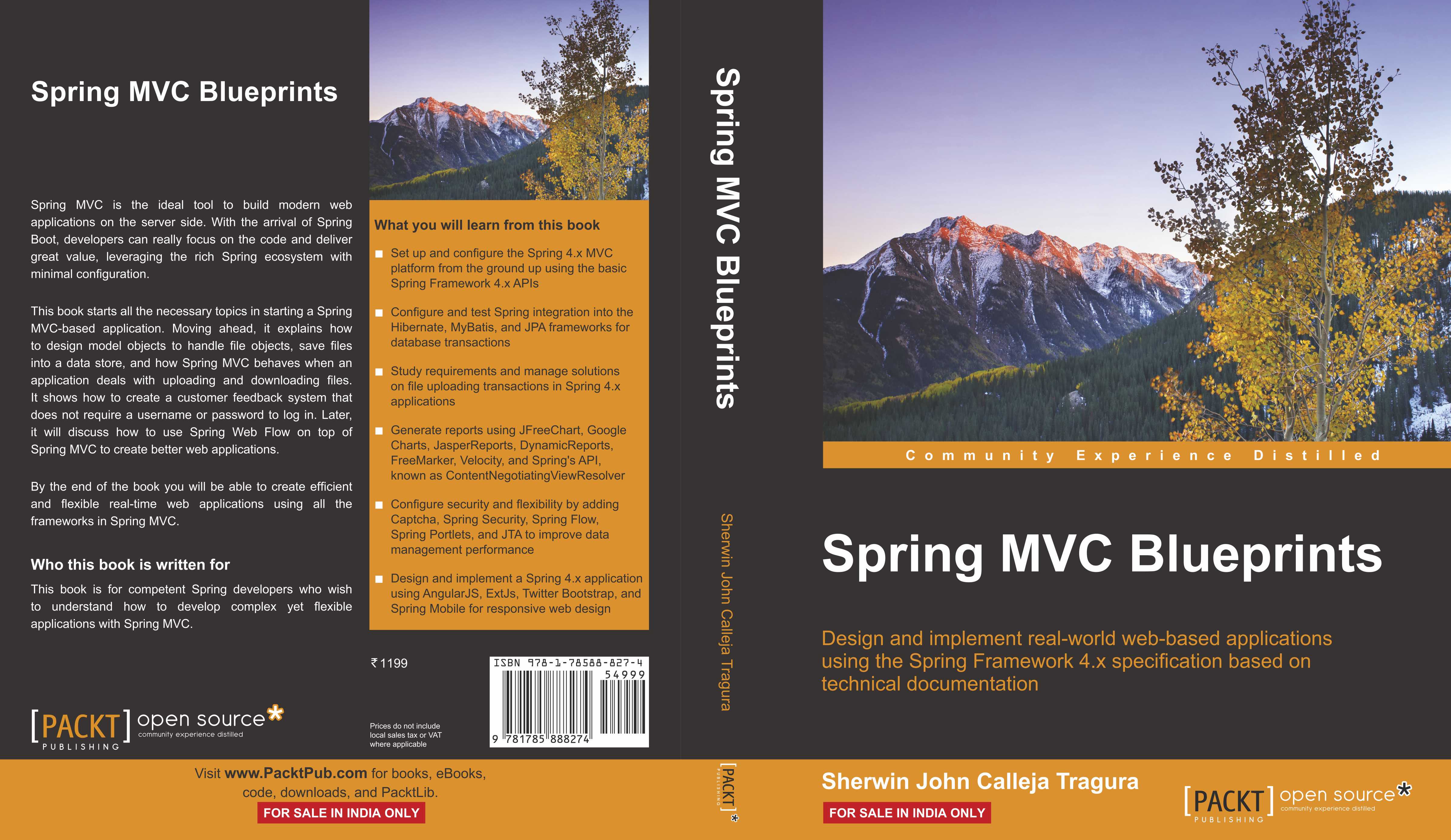 Buy Spring MVC Blueprints Online @ ₹1199 from ShopClues