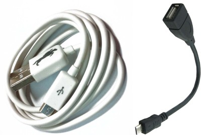 Buy Combo of Micro USB OTG Cable & Sync Charger Charging For LG G2 G2 ...