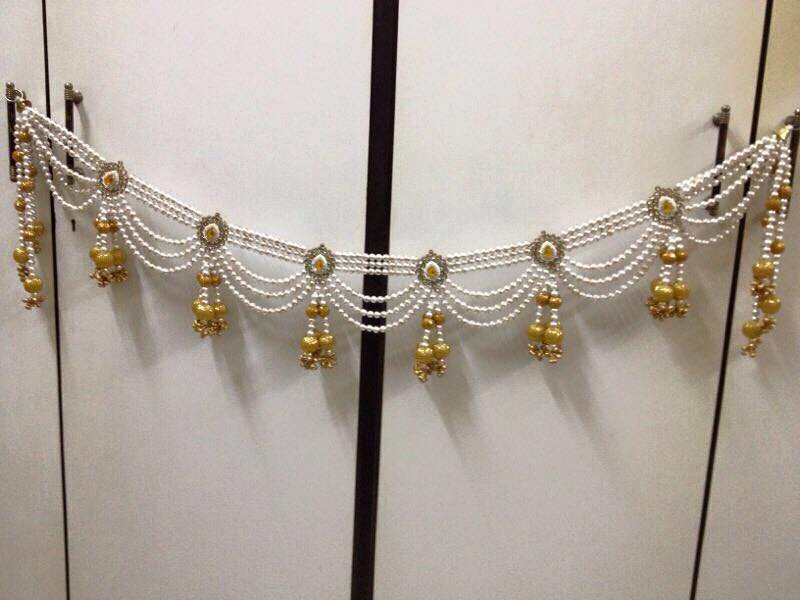 Buy Door Hanging - Traditional Zula Pearl Beads Handmade Toran Online ...
