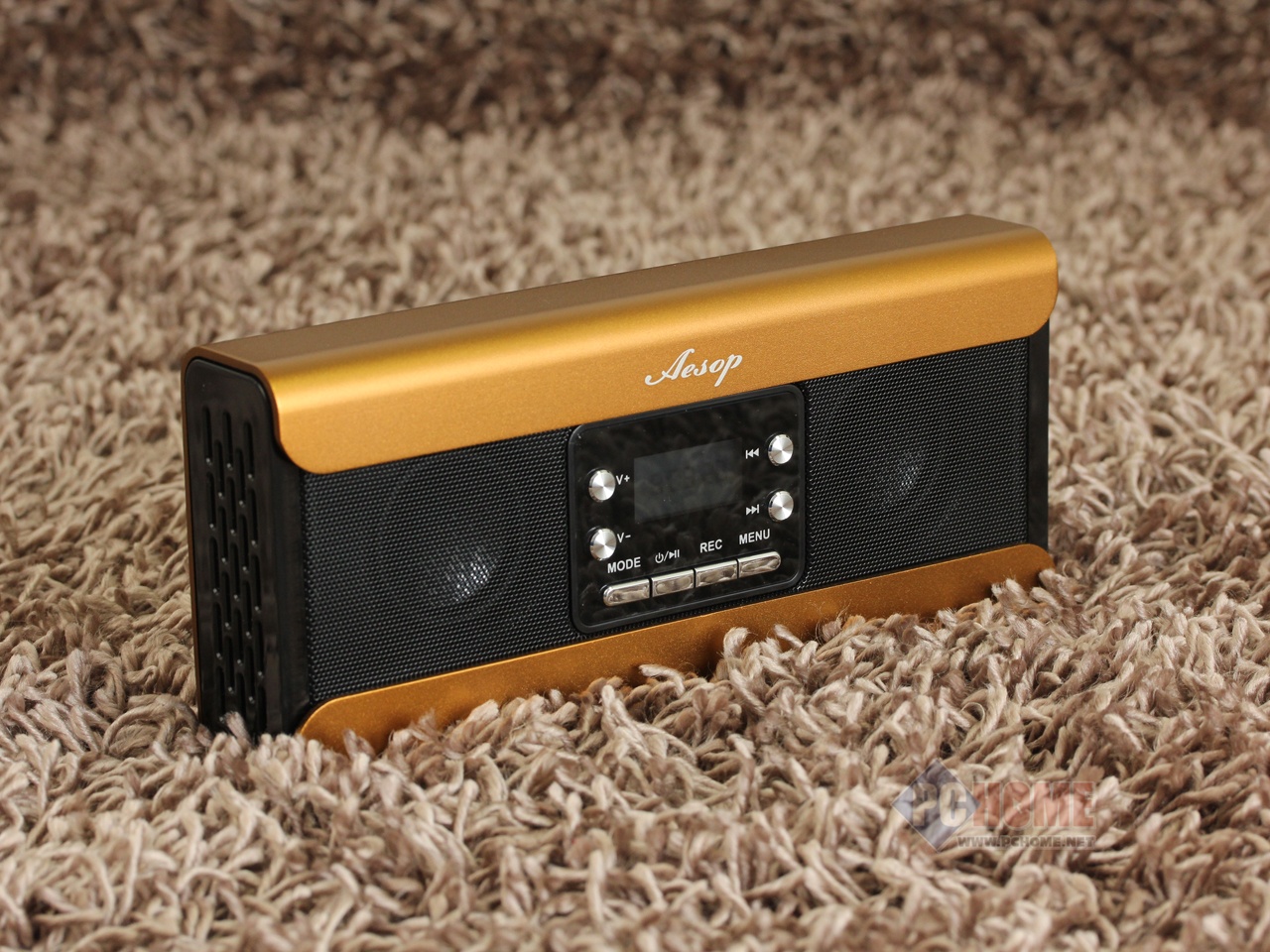 AESOP A6 PRO Mini Portable Digital Audio Speaker FM Radio Sound Box LCD ...