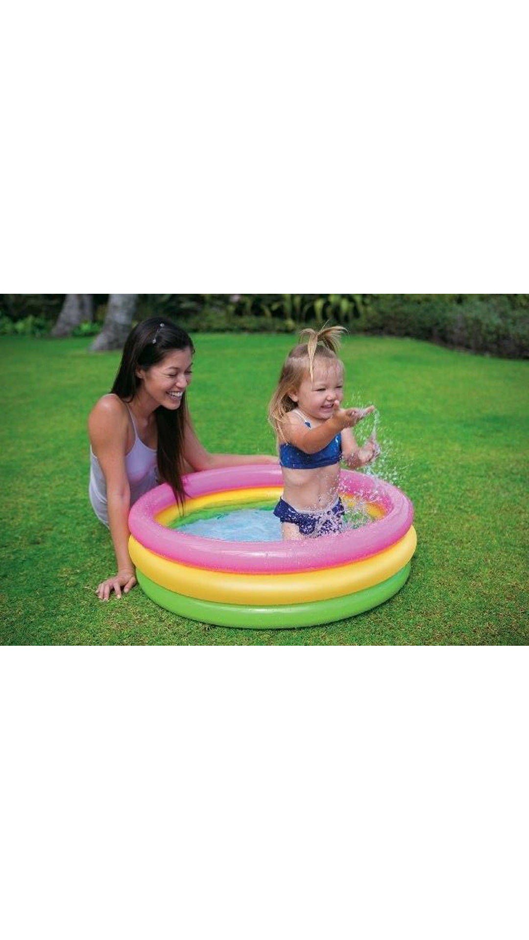 Buy Intex Sunset Glow Baby Swimming Pool Online @ ₹244 from ShopClues