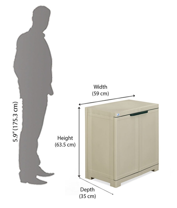 Buy Nilkamal Freedom Storage Cabinet Online @ ₹2670 from ShopClues