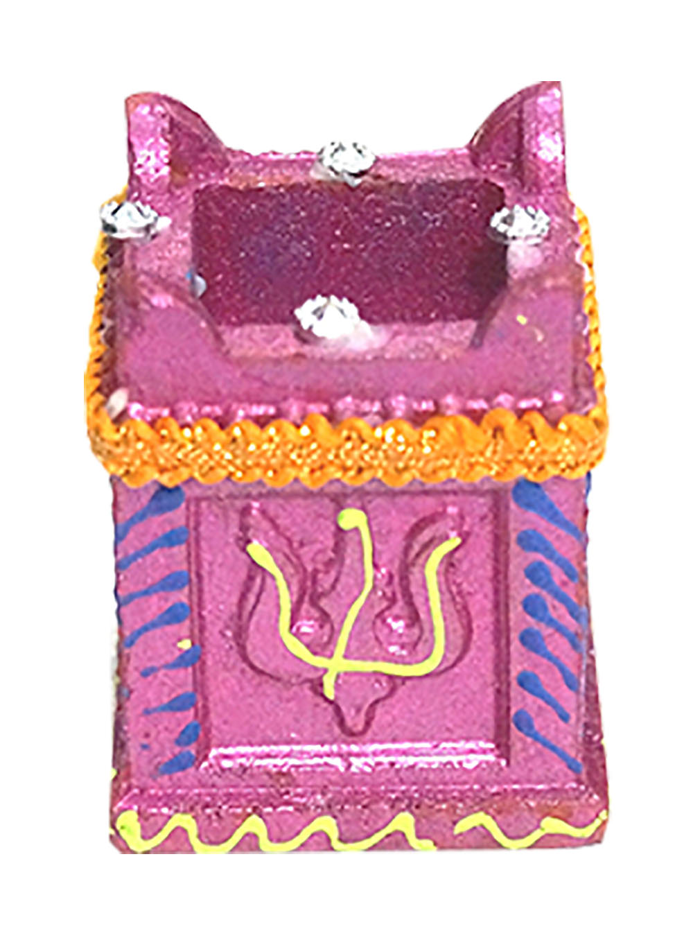 Buy Handicraft Pure Mud Clay Dhoop Bati Stand (DBS-02) Online @ ₹199 ...