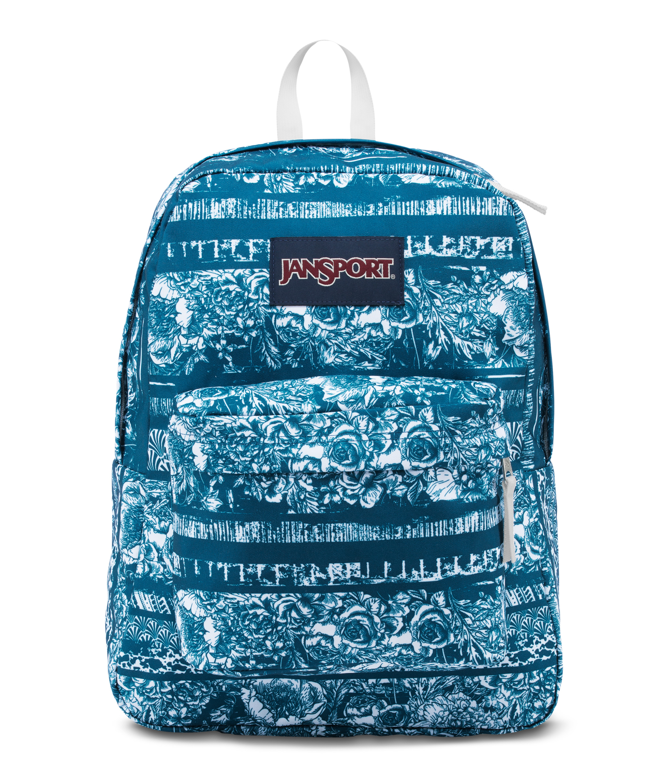 Buy JanSport Superbreak Backpack Midnight Sky Floral Stripe Online ...