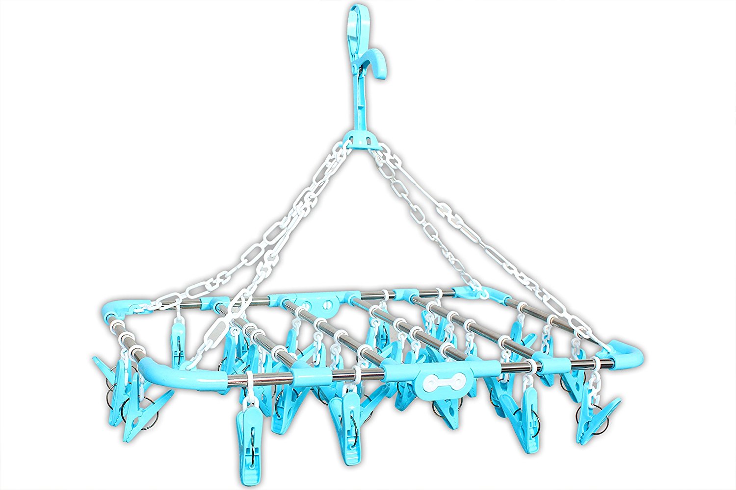 Buy Mart and Fold-able Portable Hanging Dryer Clothes Drying Plastic ...