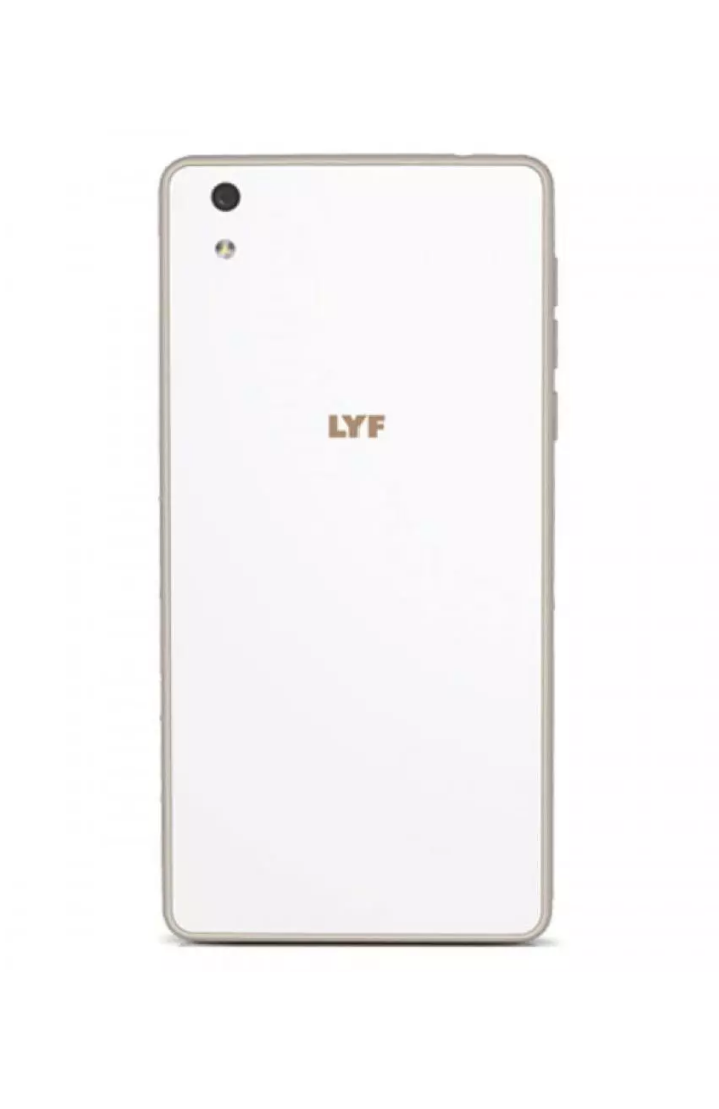 Buy Lyf Water 8 Transparent Crystal Clear Premium Back Cover by ...