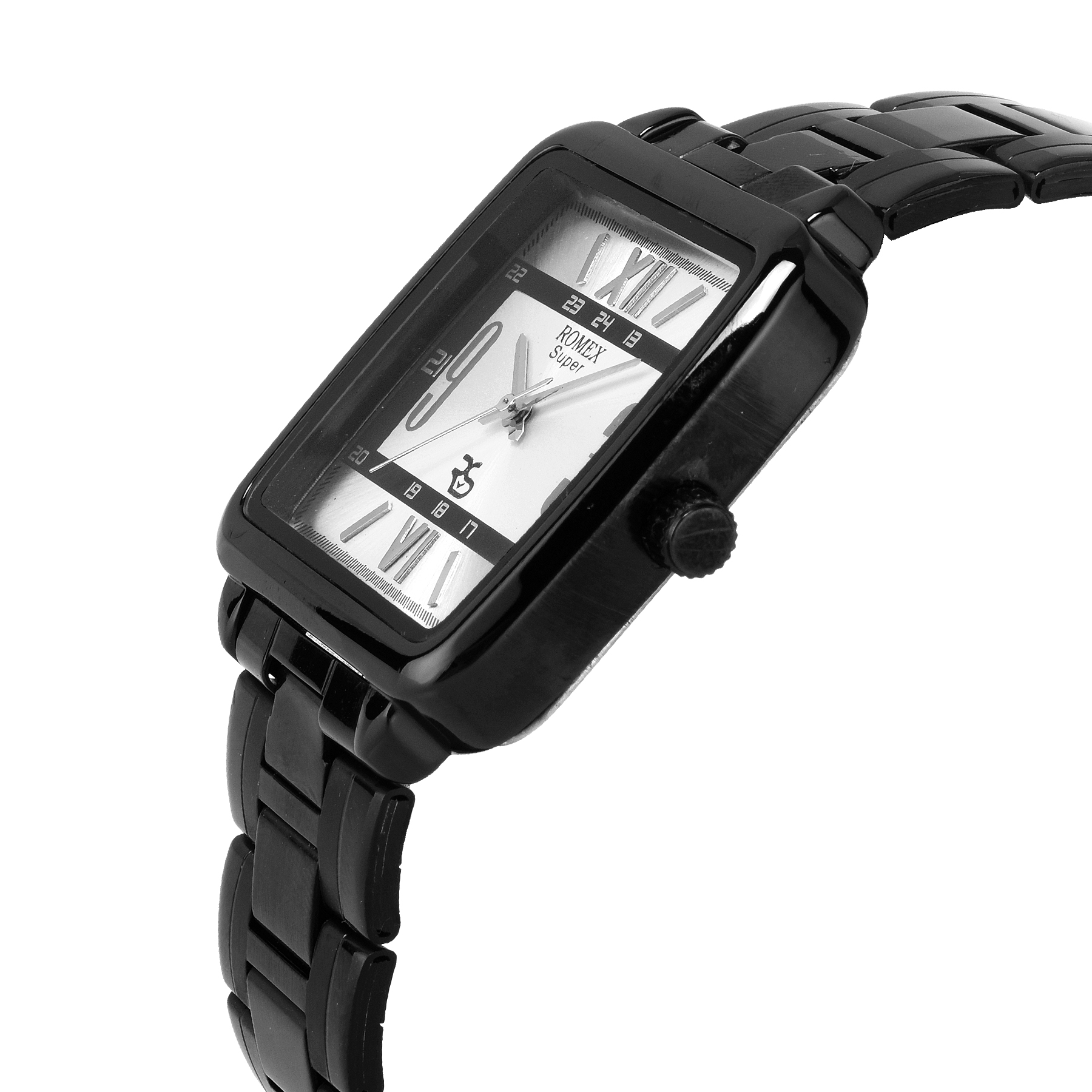 Buy Romex Super Square Black Analog Dial Woman Watch -Black -Sq1126 ...