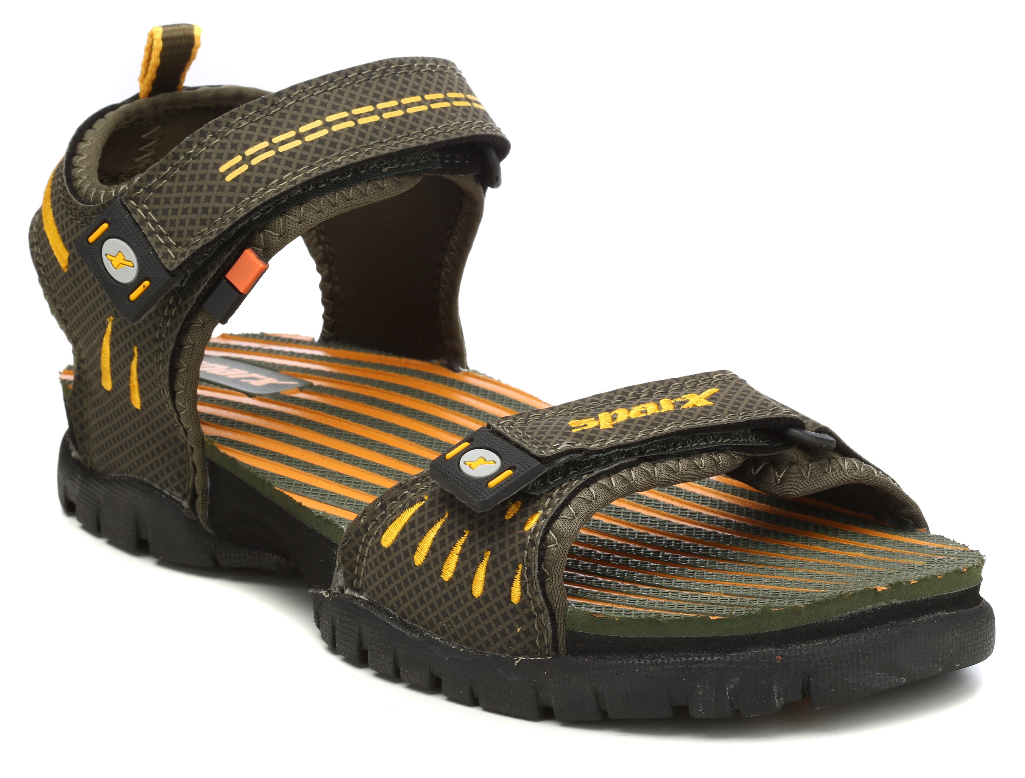 Buy SS0209G Sparx Men' Floater Sandals (SS-209 Olive) Online @ ₹849 ...
